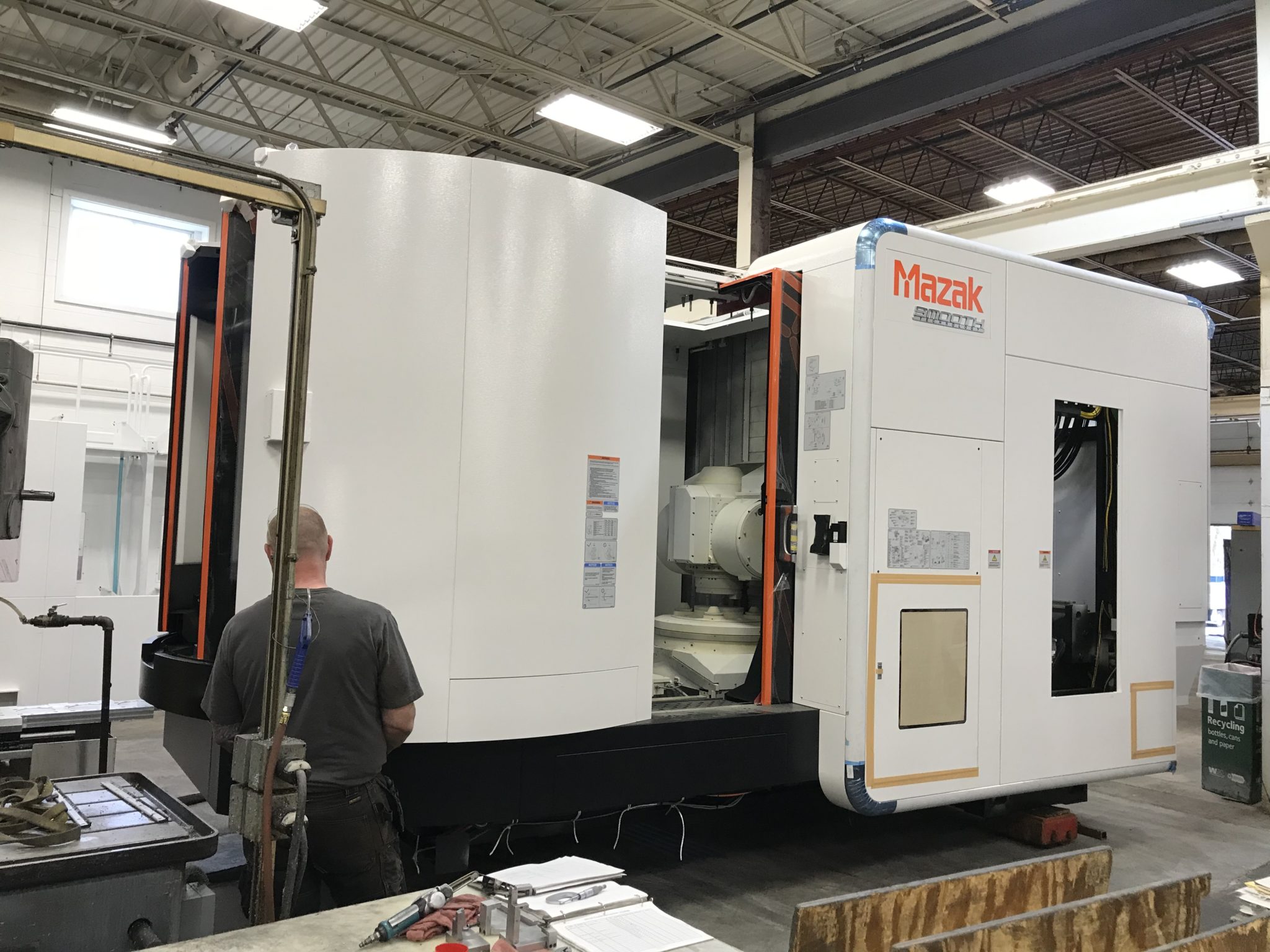 Installation of Second Mazak INTEGREX i-630V/6 — Kurt