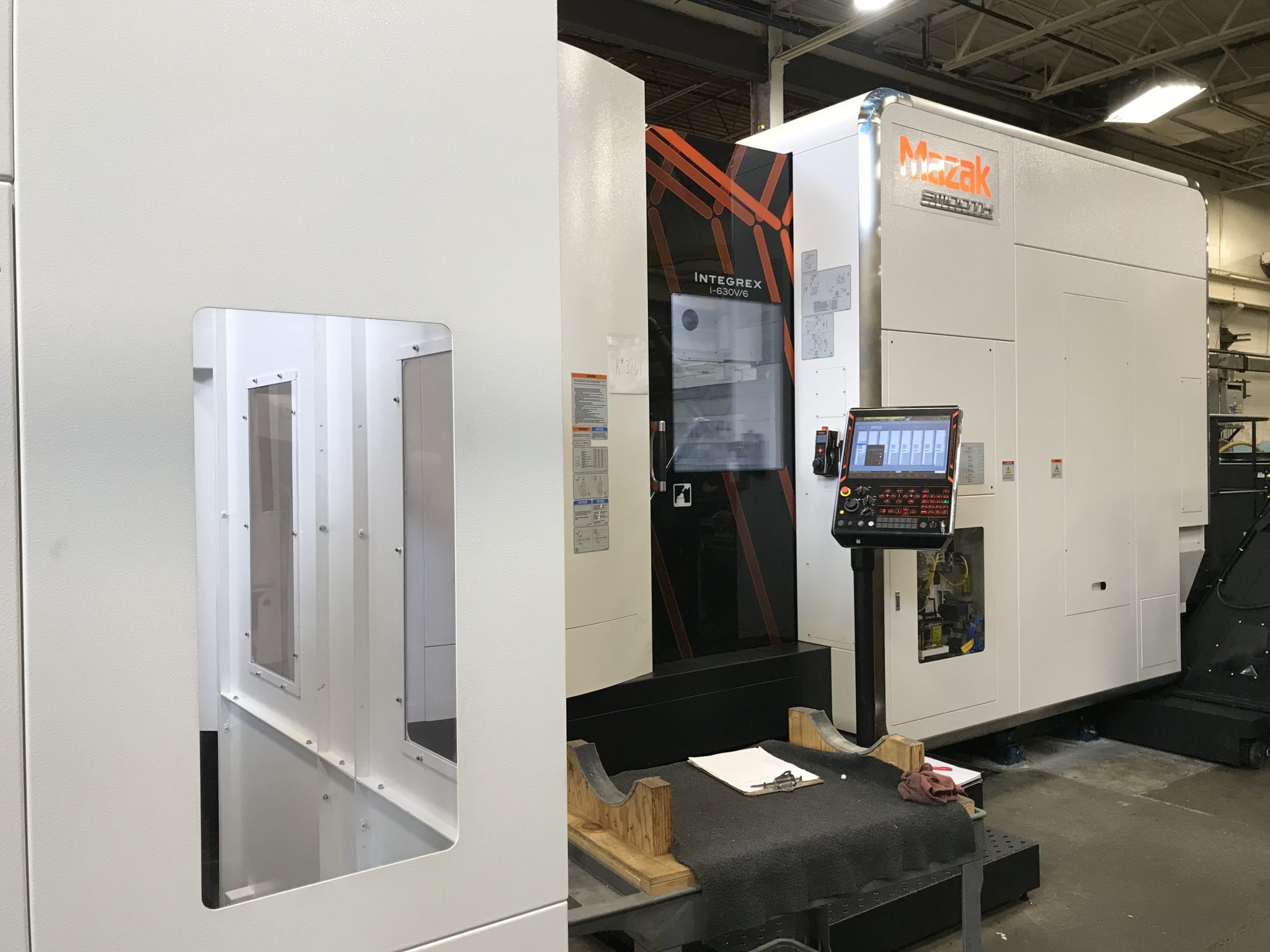 Installation of Second Mazak INTEGREX i-630V/6 — Kurt
