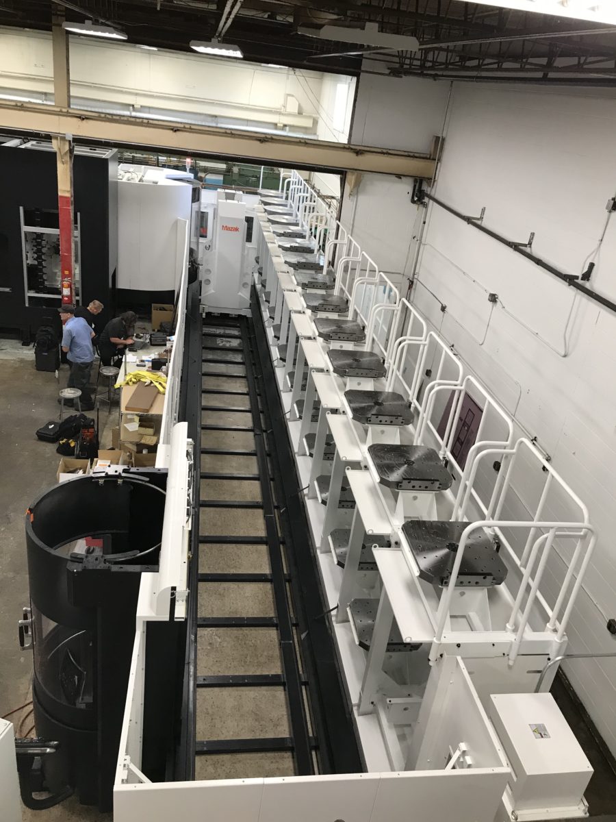 Installation of Second Mazak INTEGREX i-630V/6 — Kurt